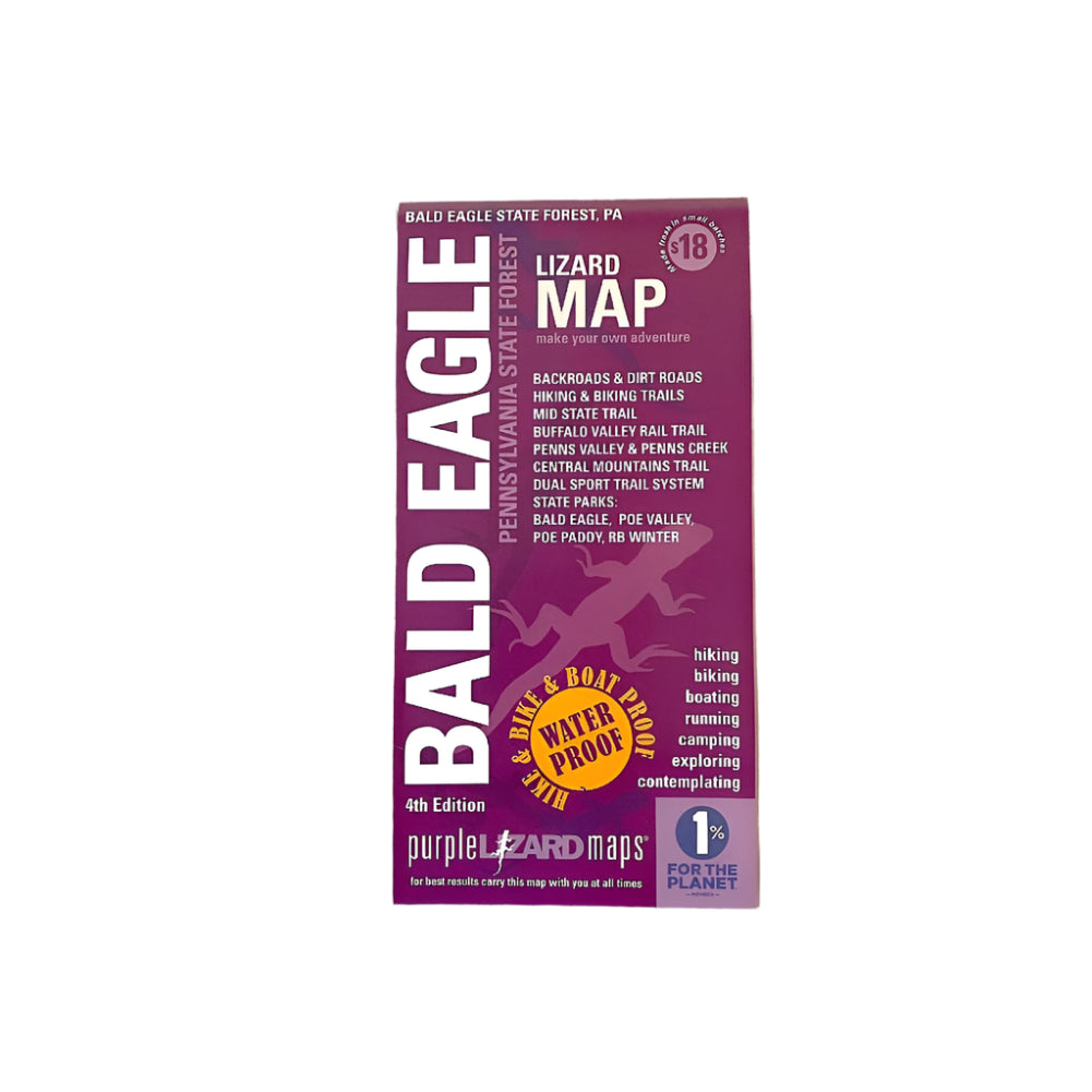 Bald Eagle Map--4th Edition